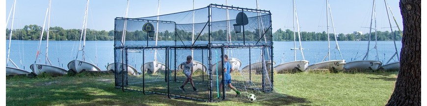 Aire de Jeux Multisport Fun Arena - France Trampoline