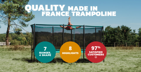 N°1 in trampoline sales since 1971 - France Trampoline