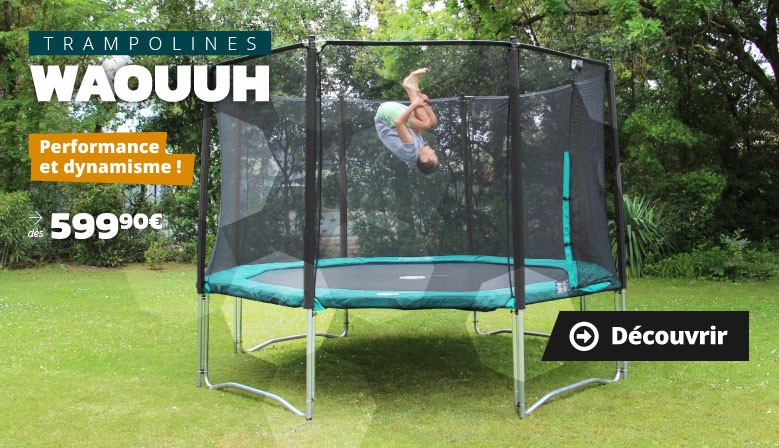 n°1 du trampoline depuis 1971 - France Trampoline