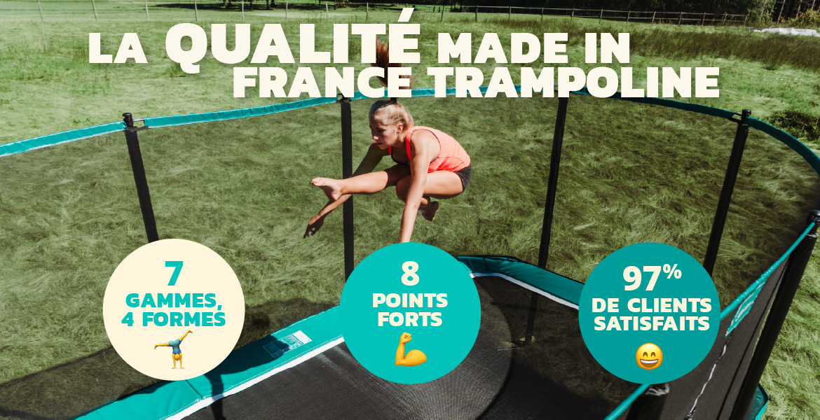n°1 du trampoline depuis 1971 - France Trampoline