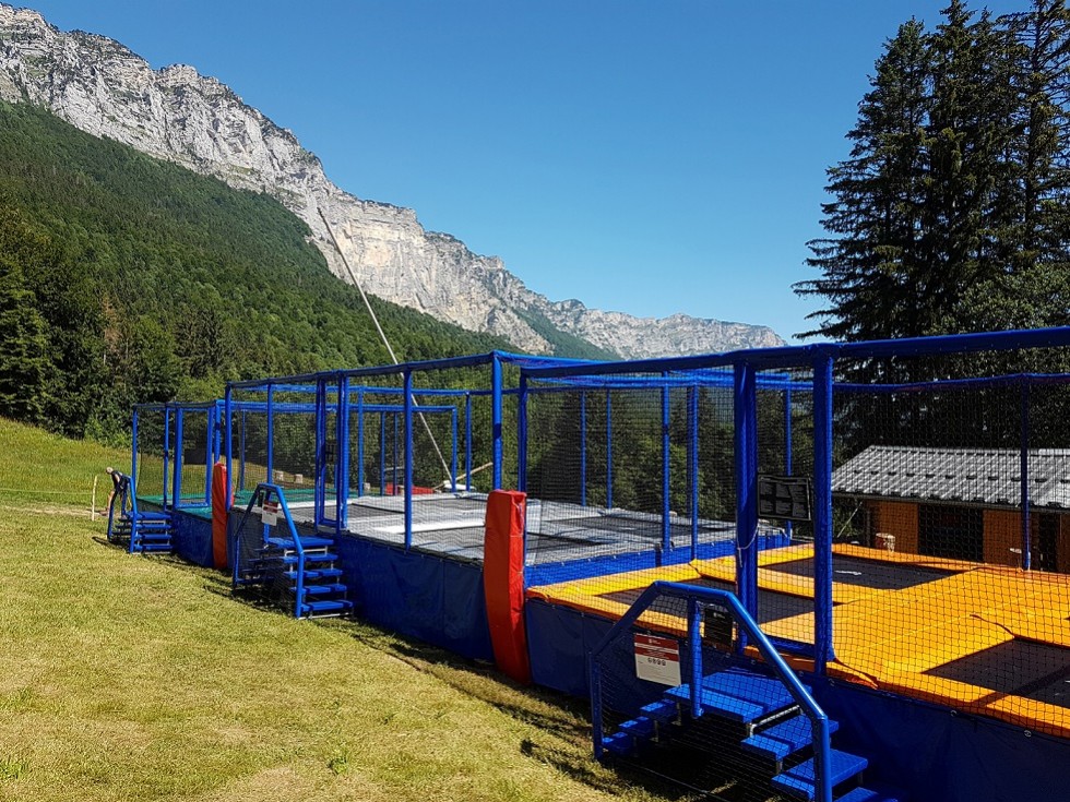 Les trampolines pour les professionnels
